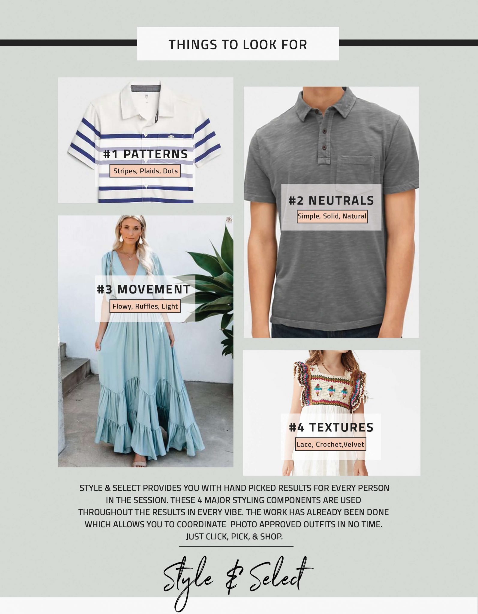 Styling Prep Sheet and Guide Book – Style & Select